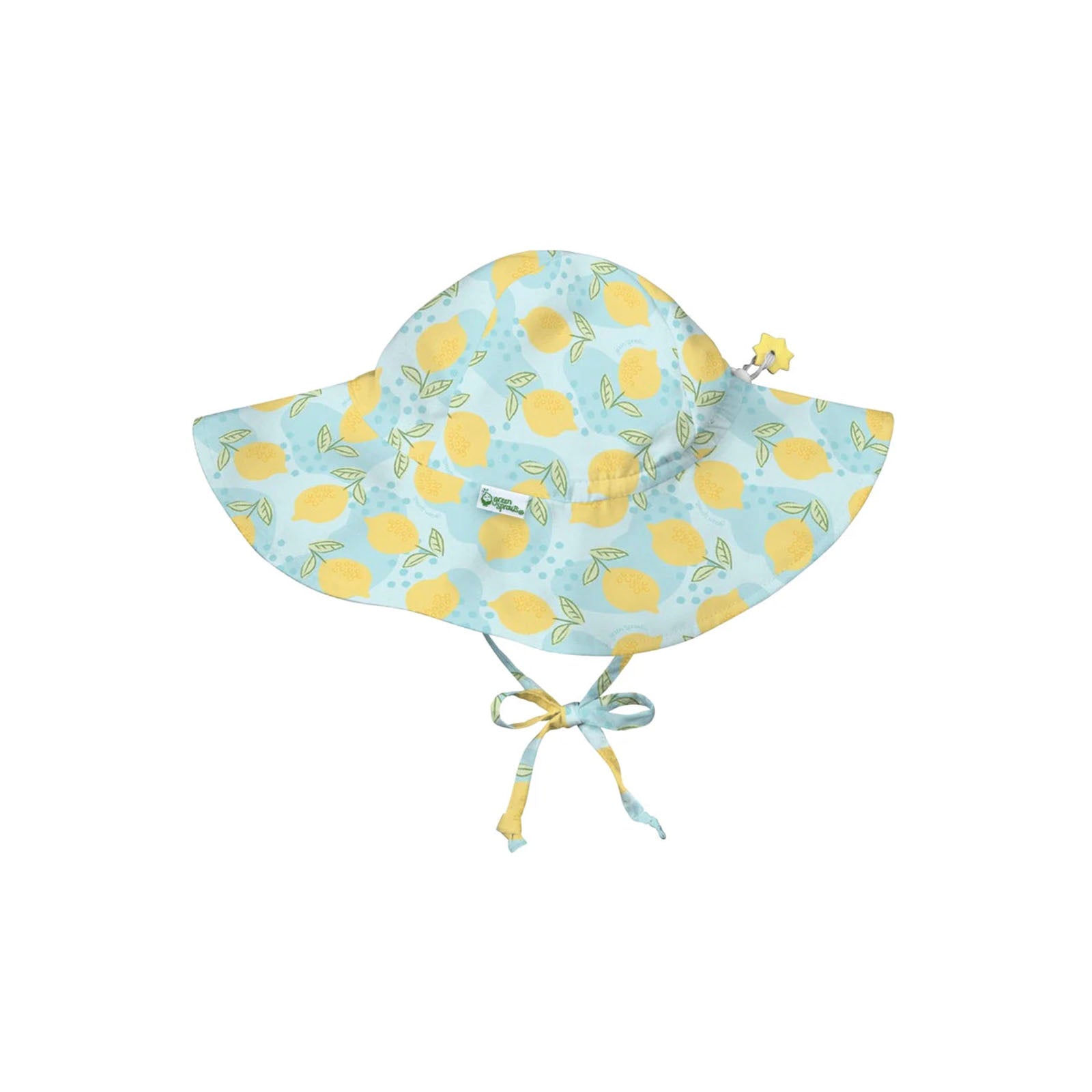 Gorro Brim Hat - Aqua Dot Lemons – Little Design