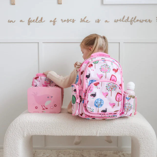 Mochila Backpack Large - Chirpy Bird – Little Design