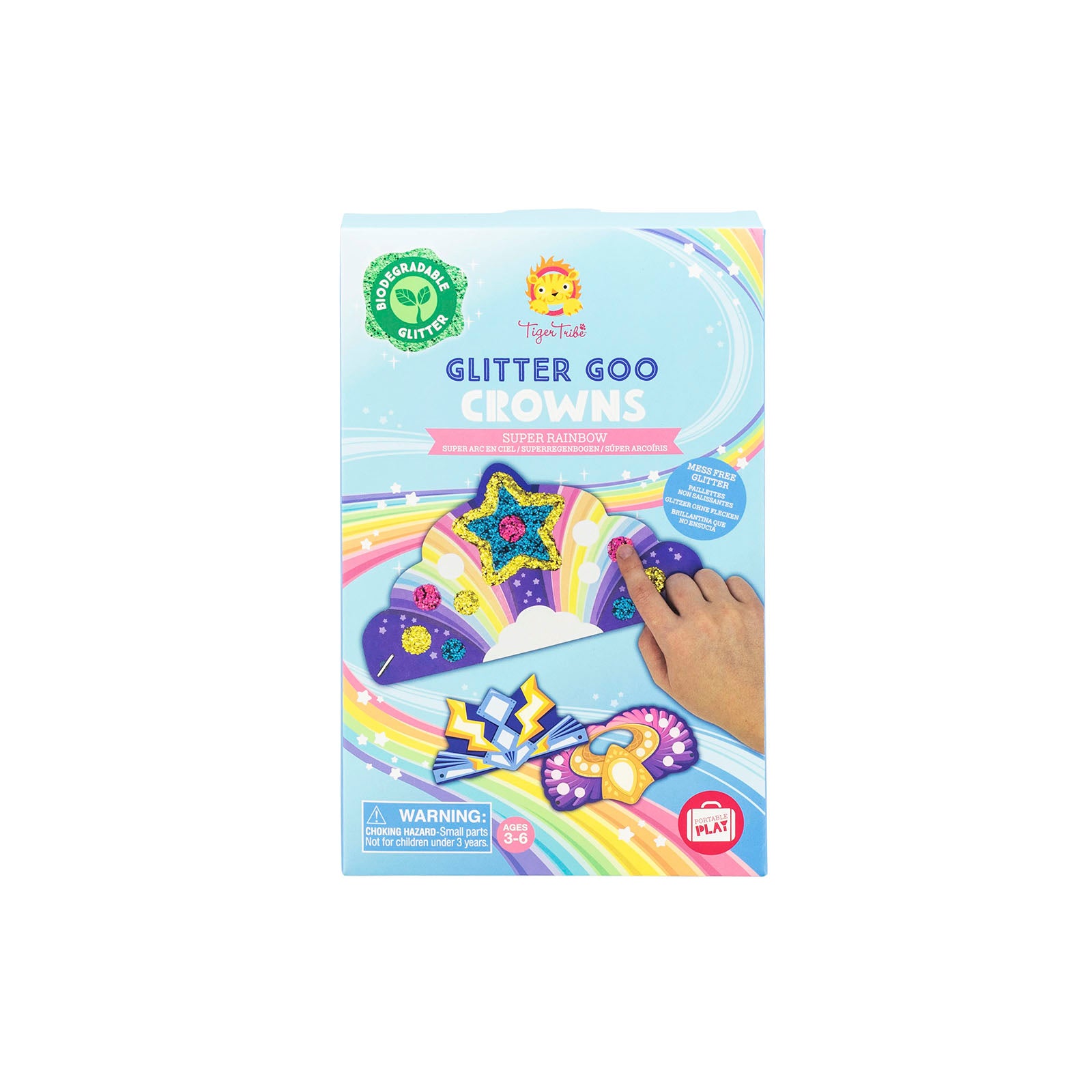 Glitter Goo Crowns - Super Rainbow – Little Design
