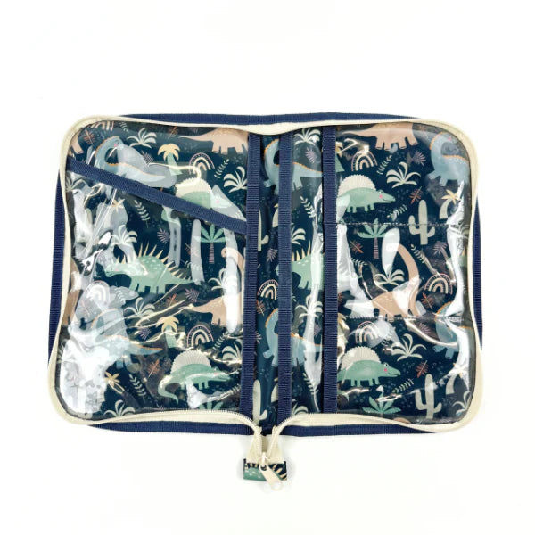 Porta Documento Dino Azul – Little Design